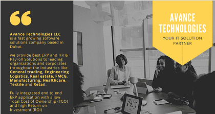 Avance Technologies LLC - Dubai Software and Cloud Solutions Company